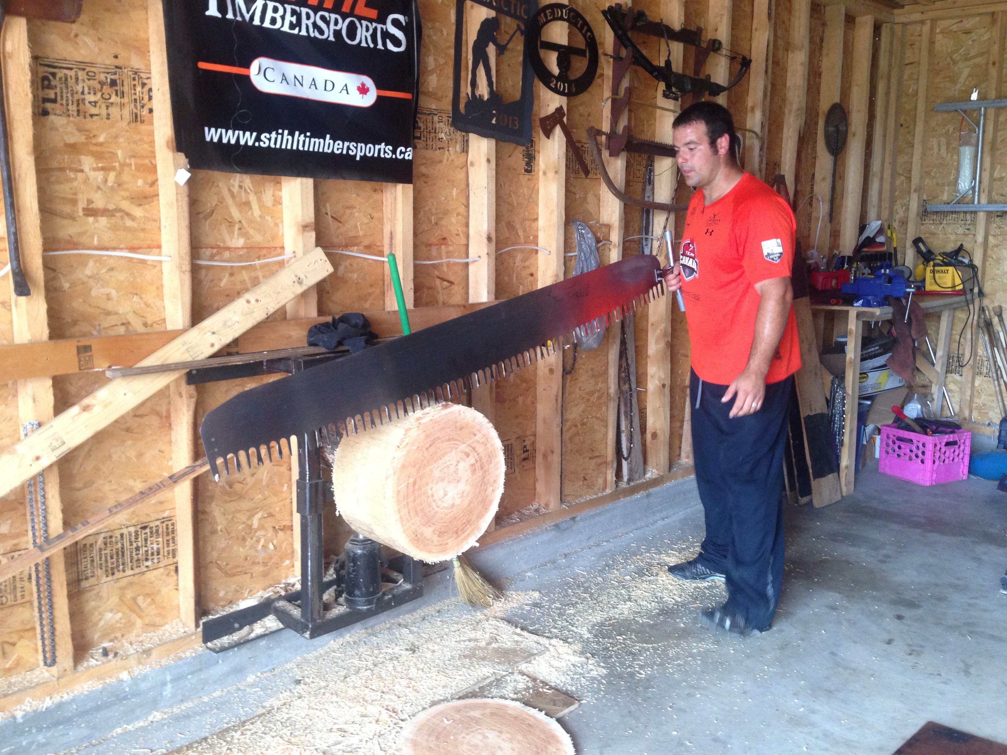 Memramcook man hopes to be world lumberjack champion - New Brunswick ...