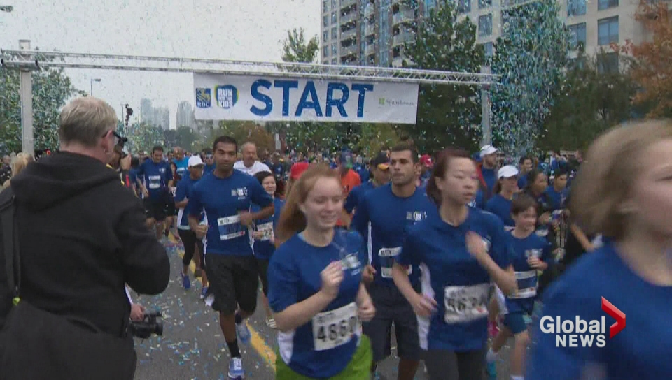 RBC Run for the Kids sheds light on youth mental health | Globalnews.ca