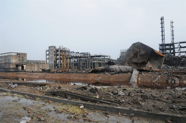 Death toll from blast at Chinese chemical factory rises to 13; cause ...