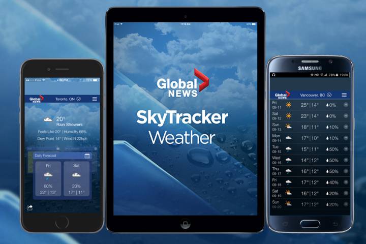 Global News SkyTracker Weather app FAQ | Globalnews.ca