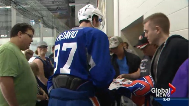 Connor McDavid brings fans to Young Stars tournament in Penticton ...
