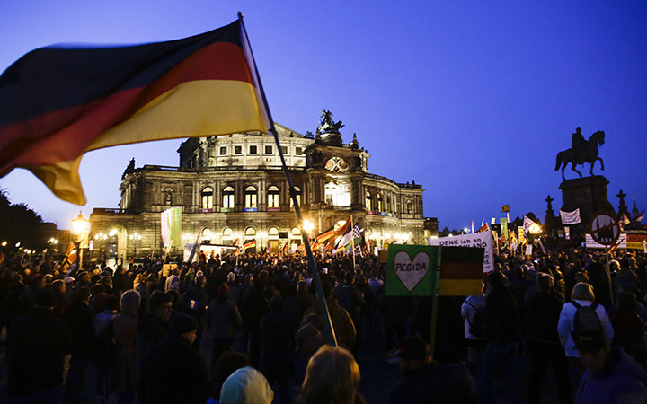 Thousands rally at German protest against refugees, Islam - National ...