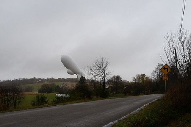 U.S. military blimp breaks loose, becomes Internet sensation - National ...
