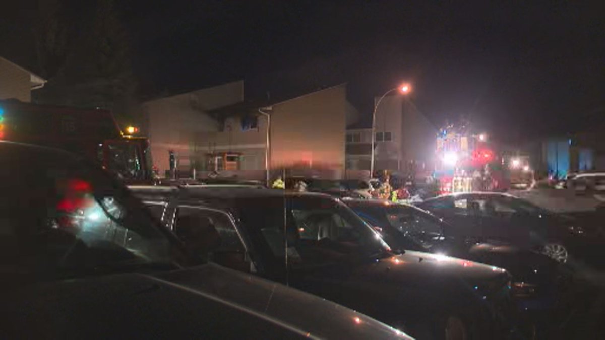 ‘There were two people trapped’: Edmonton fire sends three people to ...