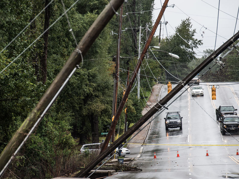 Dangerous East Coast storm brings misery to South Carolina; thousands ...