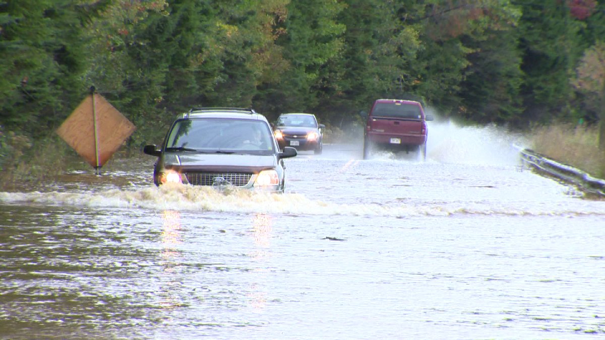 Washouts, damage reported throughout N.B. after 160 millimetres of ...