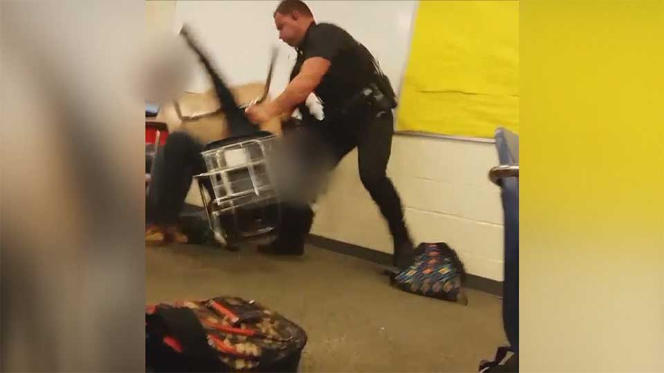 South Carolina Officer Fired After Violent Classroom Arrest Globalnews Ca