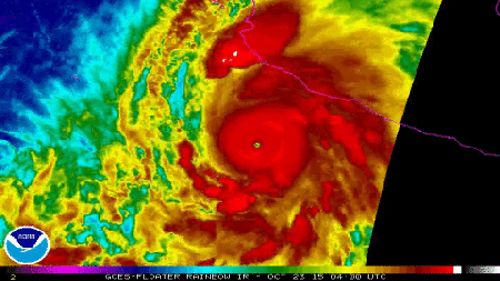 Satellite photos reveal gigantic size of Hurricane Patricia - National ...