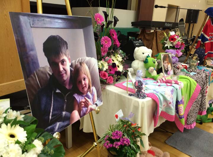 Family, friends gather to honour Hailey Dunbar-Blanchette, father ...