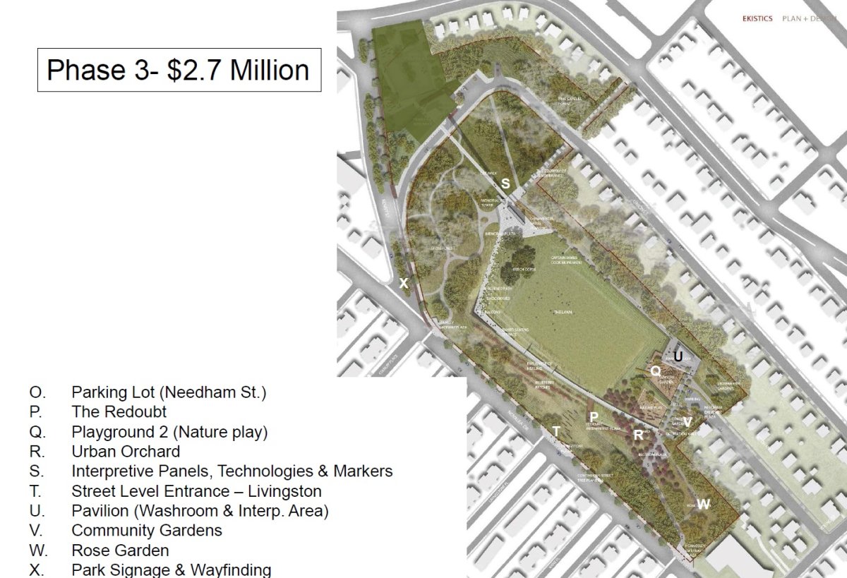 HRM reveals plans for Fort Needham Park upgrades - Halifax | Globalnews.ca