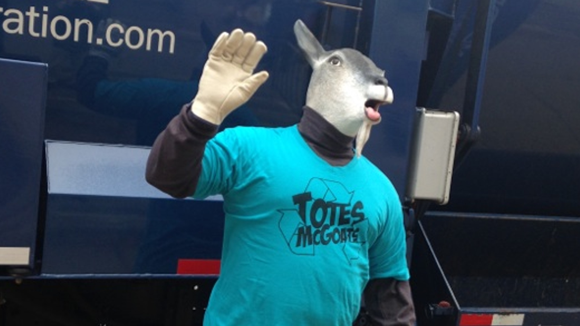 WATCH: Niagara Falls recycling mascot Totes McGoats is ‘kinda scary ...