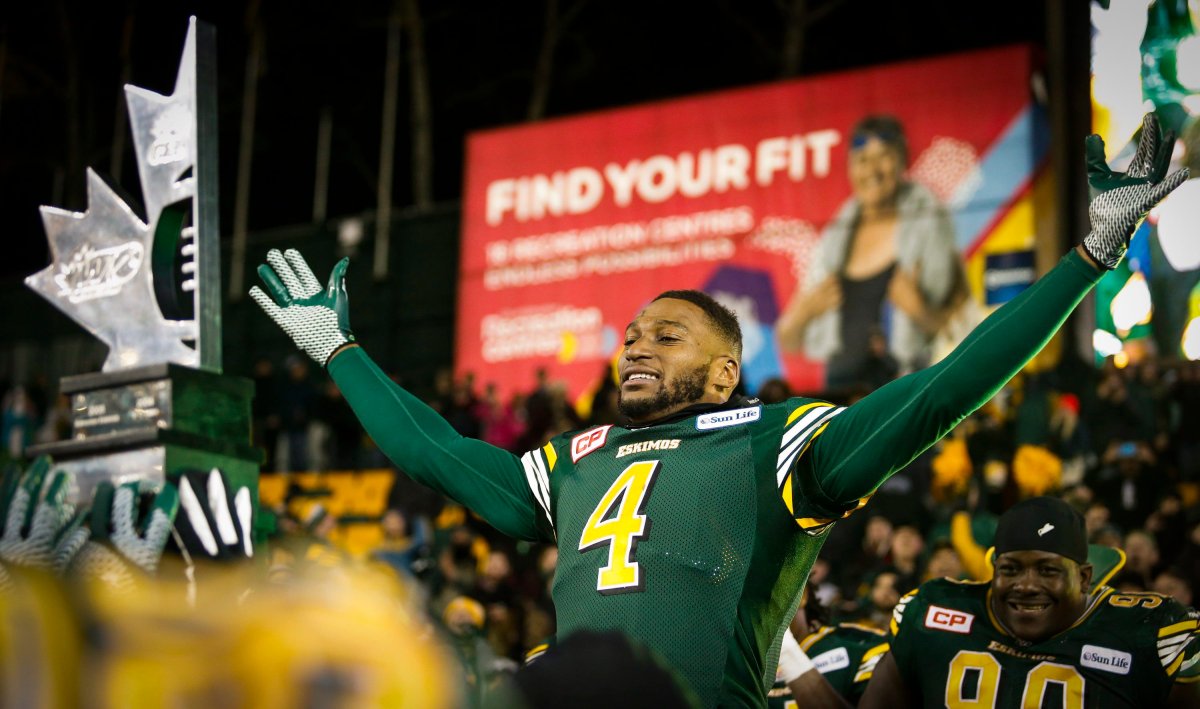 Edmonton Eskimos advance to Grey Cup with 45-31 win in CFL West Final ...