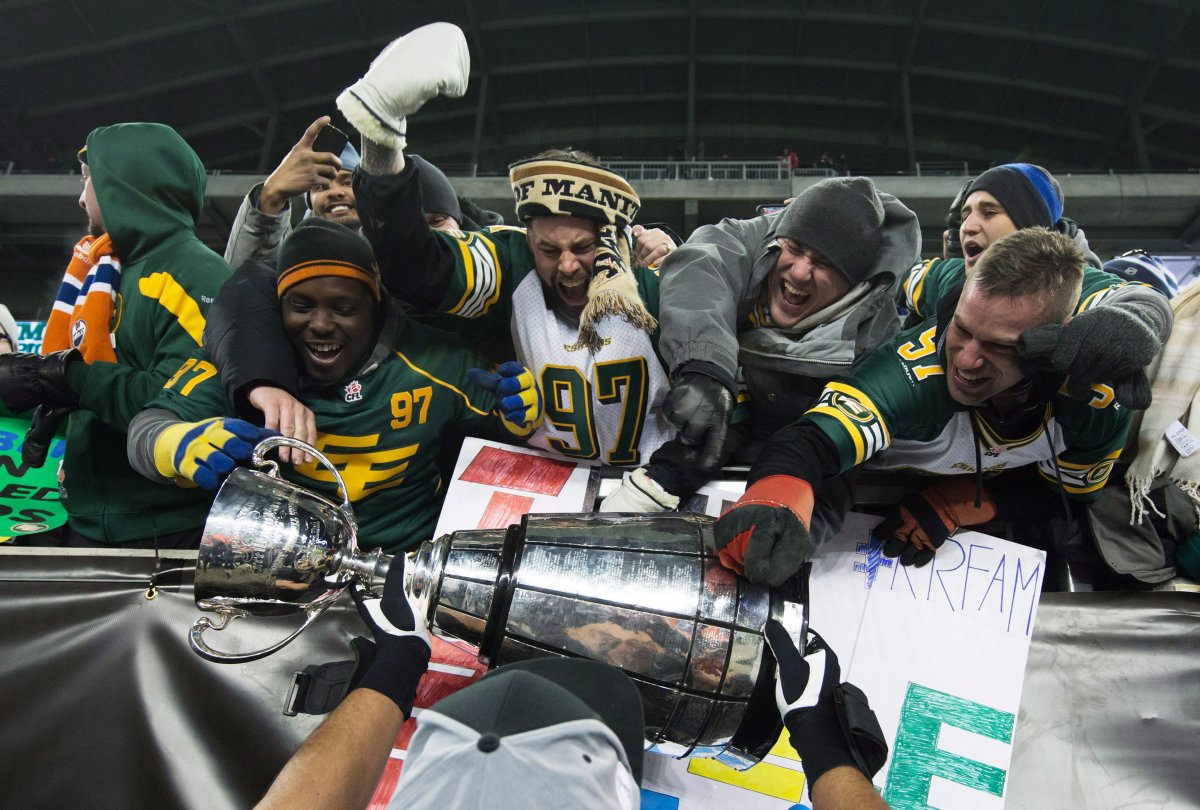 Edmonton Eskimos win 103rd Grey Cup over Ottawa Redblacks | Globalnews.ca