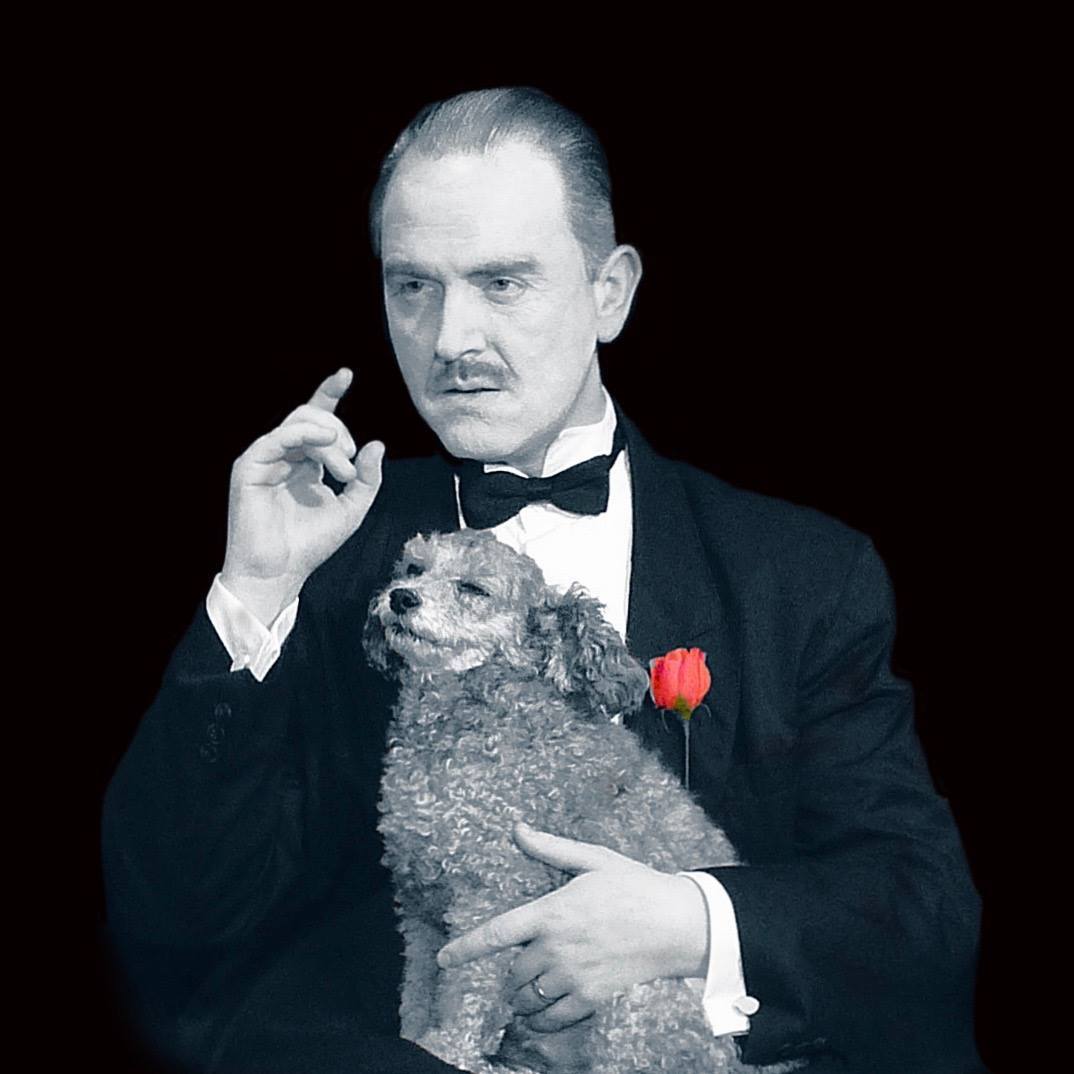 Edmonton man and his dog pose in brilliant costumes for Movember ...