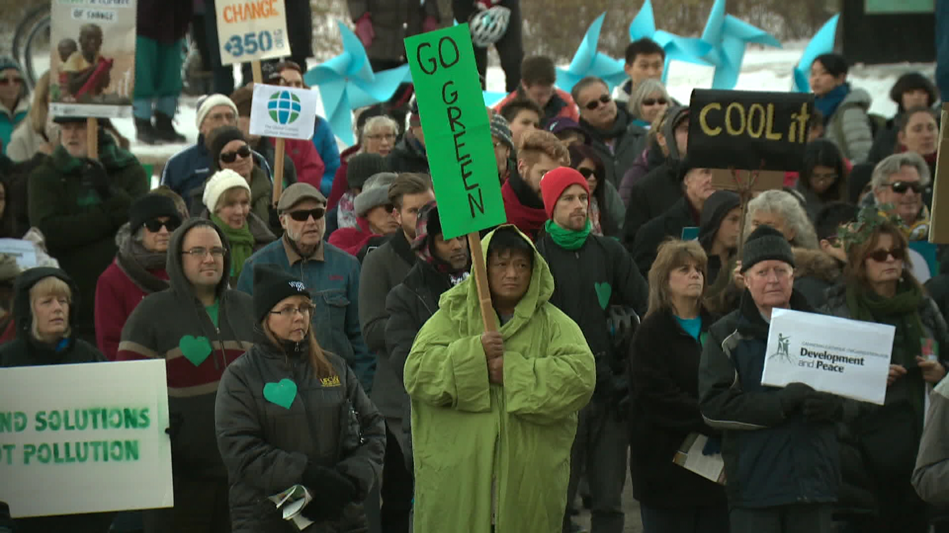 Thousands rally in Alberta pushing for international climate treaty ...