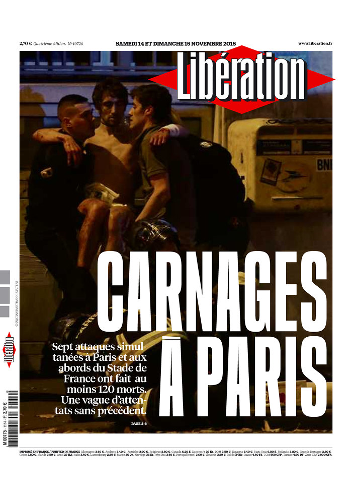 IN PHOTOS: How newspapers across the world are covering the Paris ...