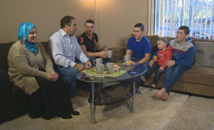 Syrian refugee family says new life has challenges, but working hard to ...