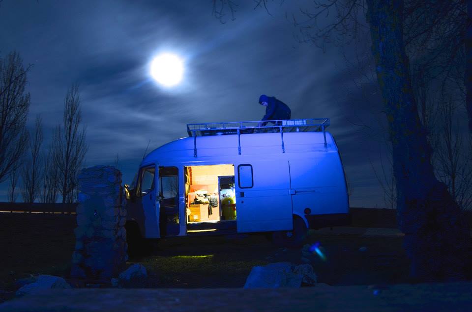 Would you live in a van to travel non-stop? This man’s doing it ...