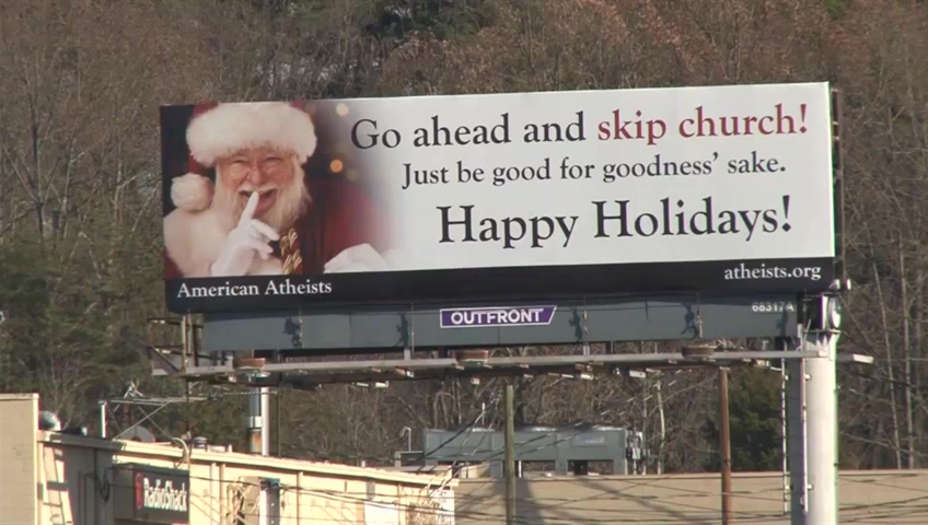 ‘Go ahead and skip church’: Atheist billboard raises eyebrows in ...