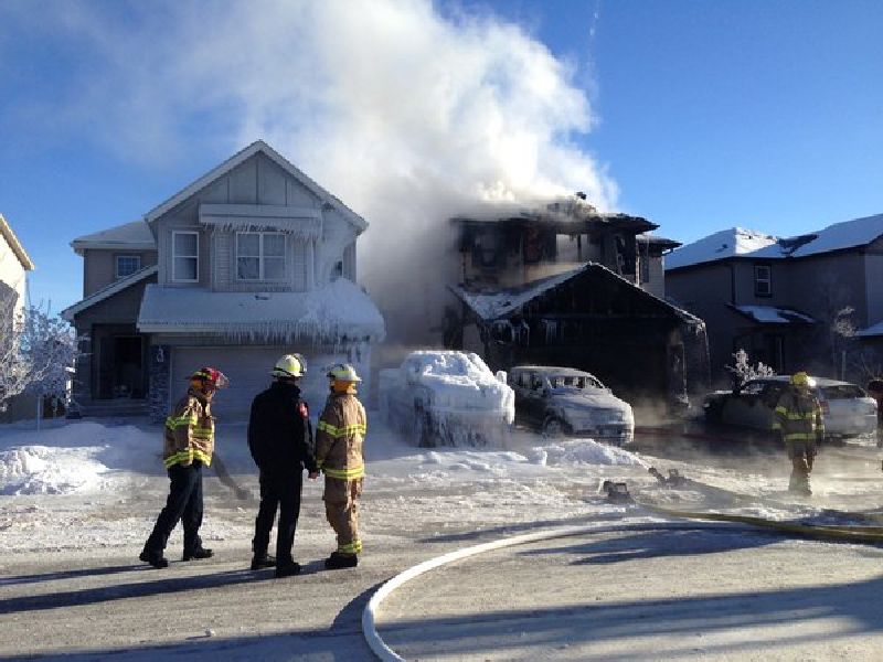 Airdrie home destroyed in Boxing Day fire | Globalnews.ca