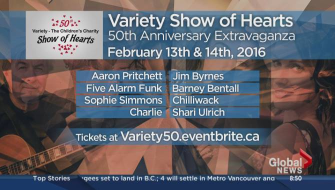 Variety Show of Hearts celebrating 50th anniversary with live show ...