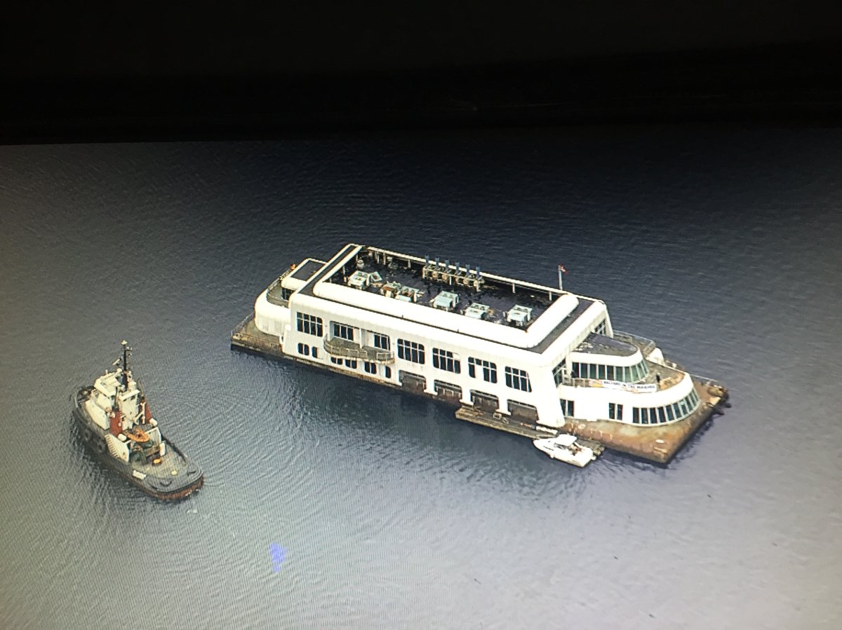 McBarge is on the move to its new home - BC | Globalnews.ca