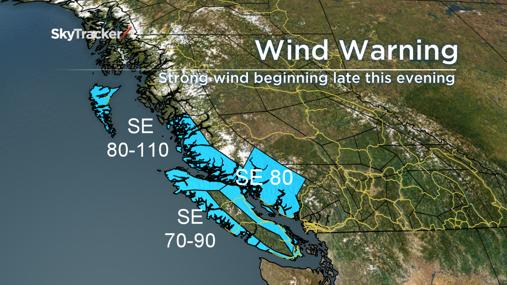 1 strong storm after another expected to hit B.C. over the next few ...
