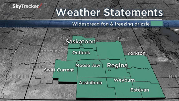 Freezing drizzle, fog advisory ended for Saskatoon and area - Saskatoon ...