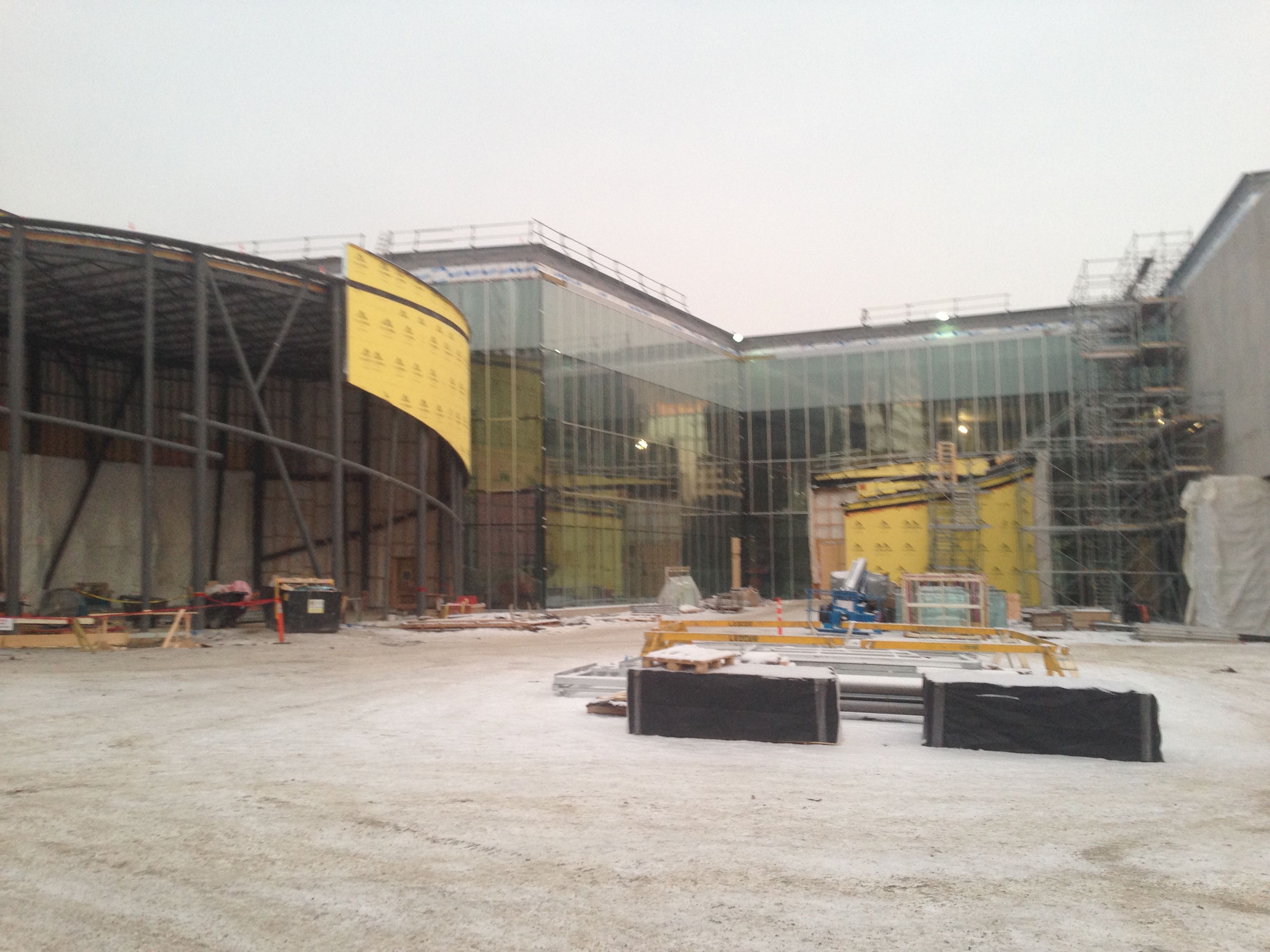 Royal Alberta Museum building in downtown Edmonton takes shape ...
