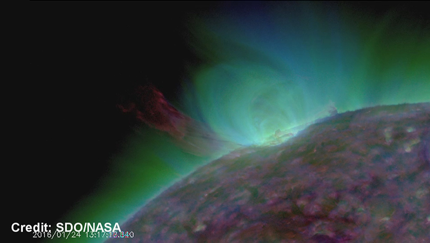 WATCH: Tornado swirls on surface of the sun | Globalnews.ca