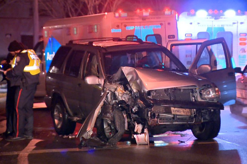 One dead, two in hospital after SUV crashes into tree in Toronto ...