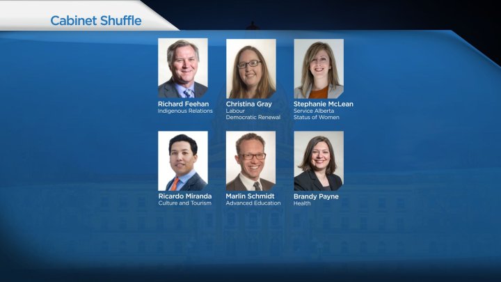 Premier Notley introduces 6 new Alberta cabinet ministers Tuesday ...