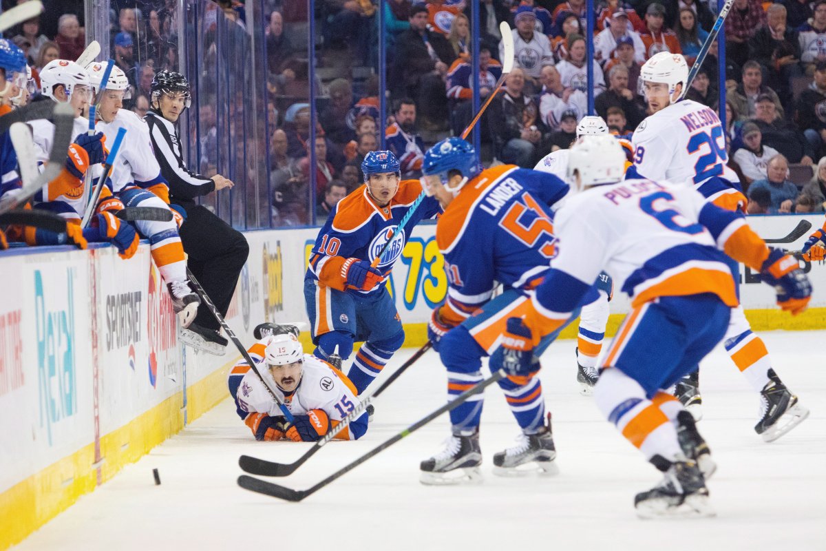 Edmonton Oilers snap losing streak with 3-1 win over Islanders ...