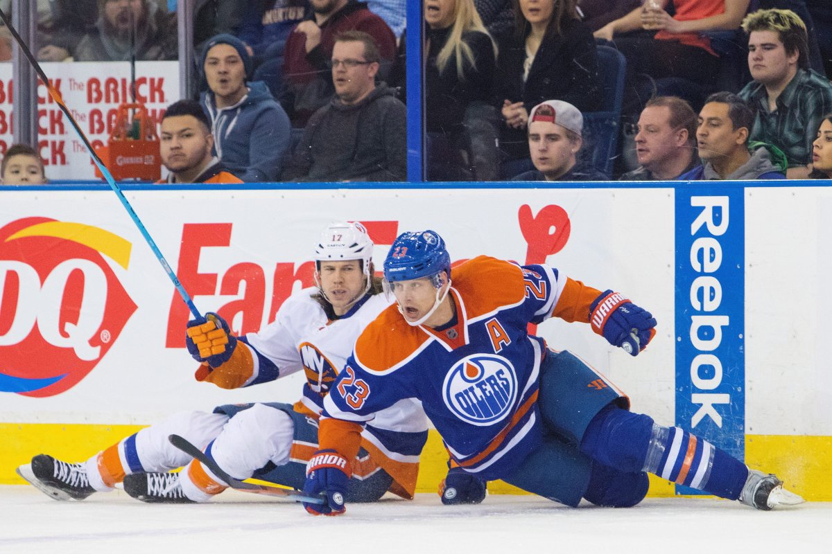 Edmonton Oilers snap losing streak with 3-1 win over Islanders - Edmonton | Globalnews.ca