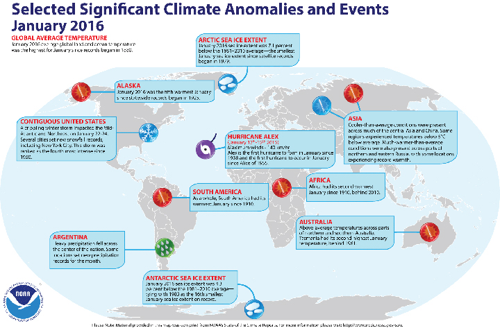 Earth experienced its warmest January on record | Globalnews.ca