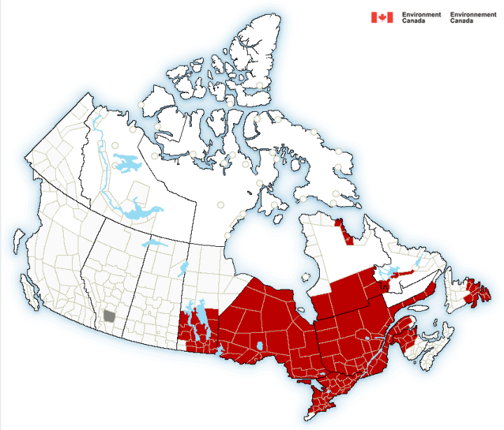 Extreme cold warnings from Manitoba to New Brunswick | Globalnews.ca