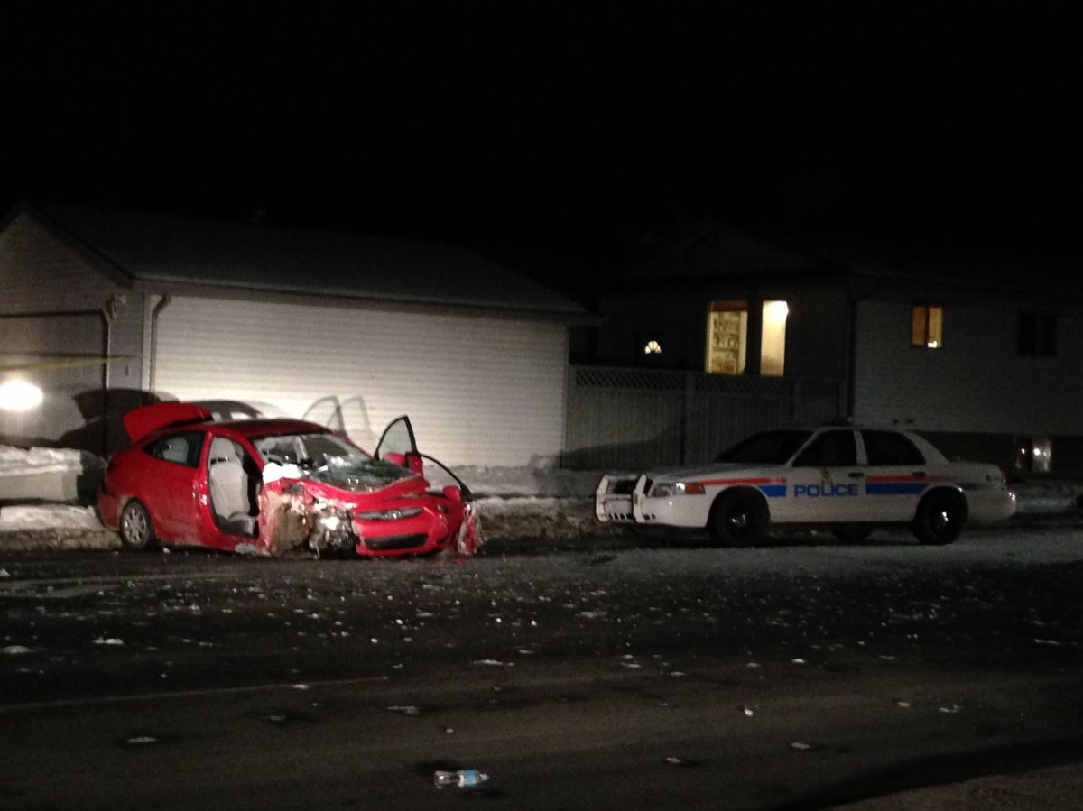 2 people sent to hospital after criminal flight, serious collision in ...