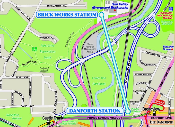 Privately funded cable car route proposed for Don Valley - Toronto ...