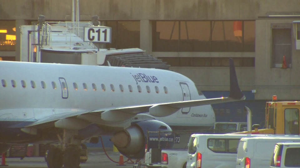 WATCH: JetBlue plane crashes into fuel van at Boston airport - National ...