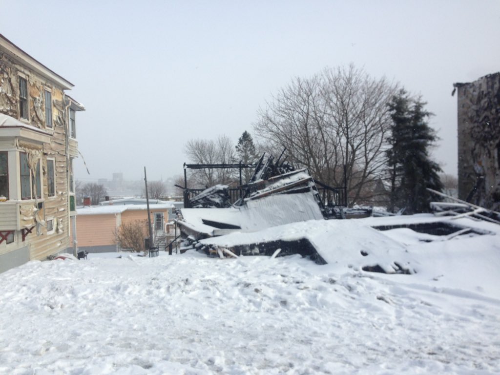 Overnight fire displaces 13 residents in downtown Saint John - New ...