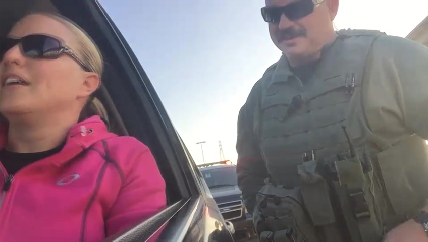 Watch Sheriff Pulls Over Wife For Traffic Violation Learns He S A