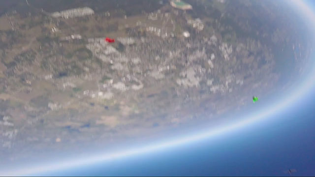 Caught on camera: skydivers collide mid-air, one left paralyzed ...