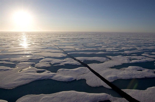 Ancient ice samples from northern Canada en route to University of ...