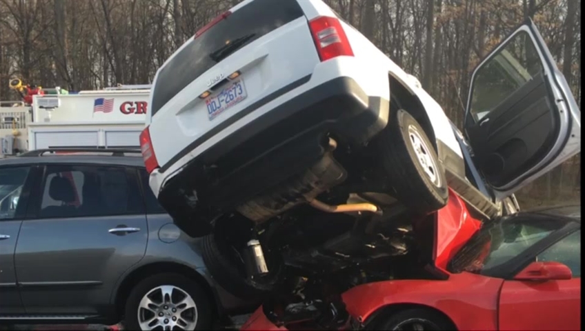 More than 130 cars involved in wreck on I-40 in North Carolina ...