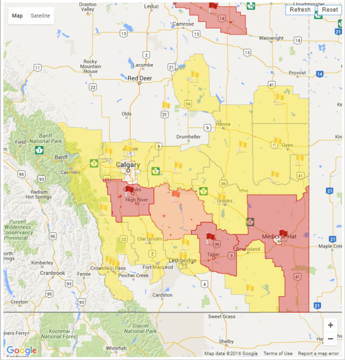First fire ban of the season issued for central Alberta | Globalnews.ca