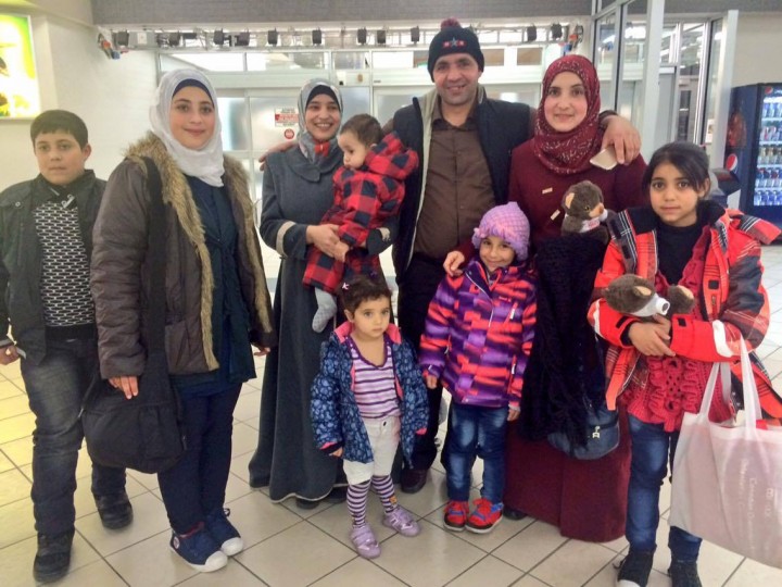 Refugee family reunites in Saskatoon after being separated by Syrian ...