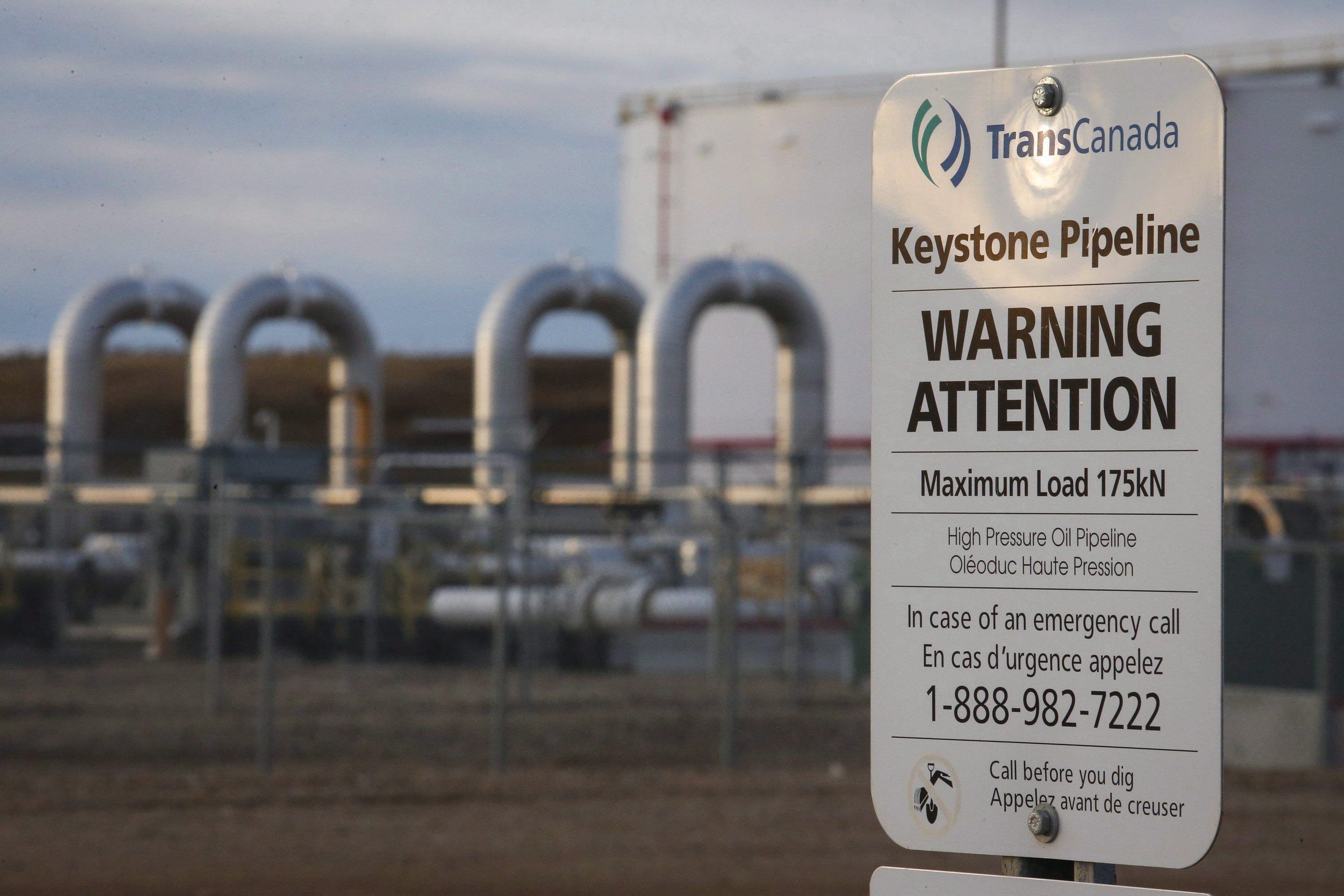 Keystone Pipeline shut down after spilling nearly 800,000 litres of oil ...