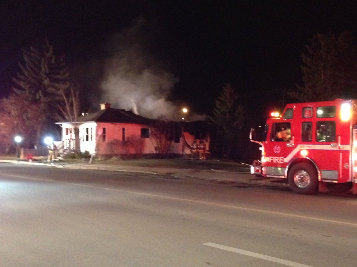 Melted gas line at house fire in central Edmonton’s Cromdale area ...