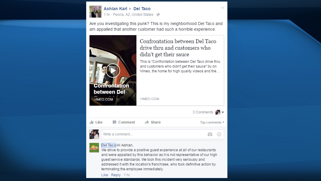 WATCH: Del Taco manager fired after video of him swearing at customers ...