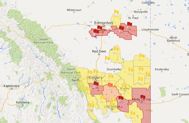 Fire bans in place across Alberta as province braces for wildfire ...